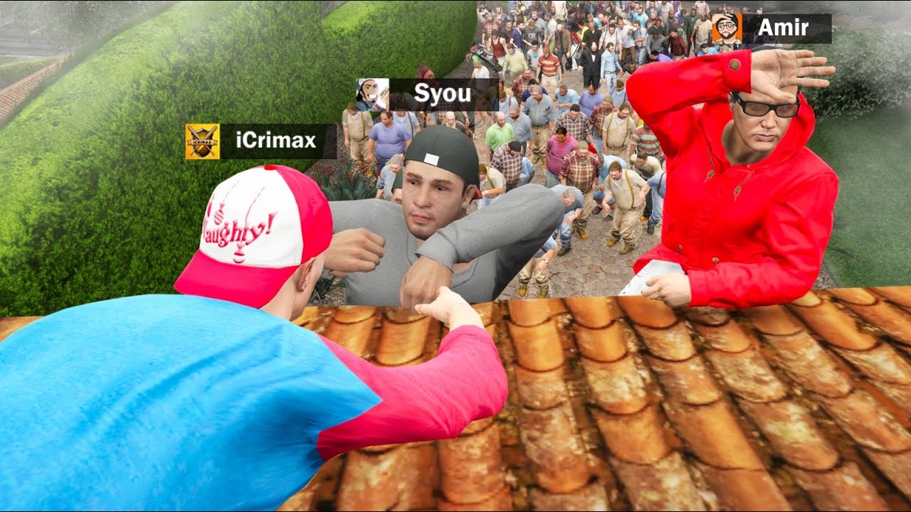 Ich rette SYOU und AMIR vor ZOMBIES in GTA 5 RP! - YouTube