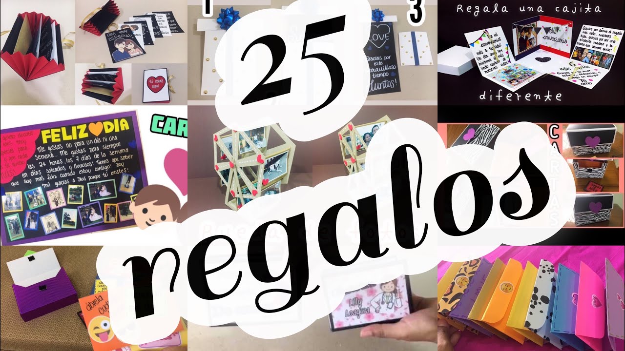 25 ideas de regalos fáciles y bonitos ~ Especial tarjetas de amor y ...
