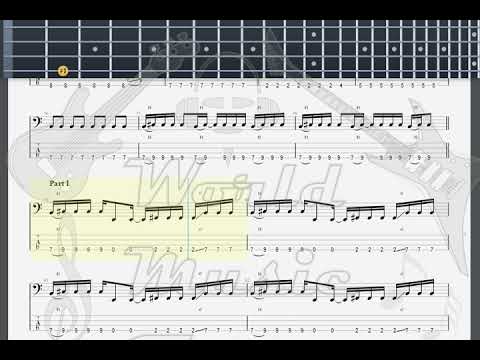 Hide pink spider BASS GUITAR TAB - YouTube
