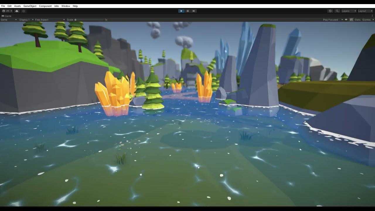 Water Shader made with ShaderGraph (Unity URP) - YouTube