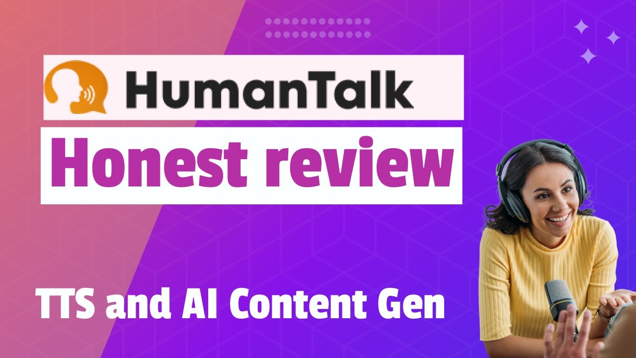 HumanTalk Review - TTS with emotions and Chat GPT like AI content - YouTube
