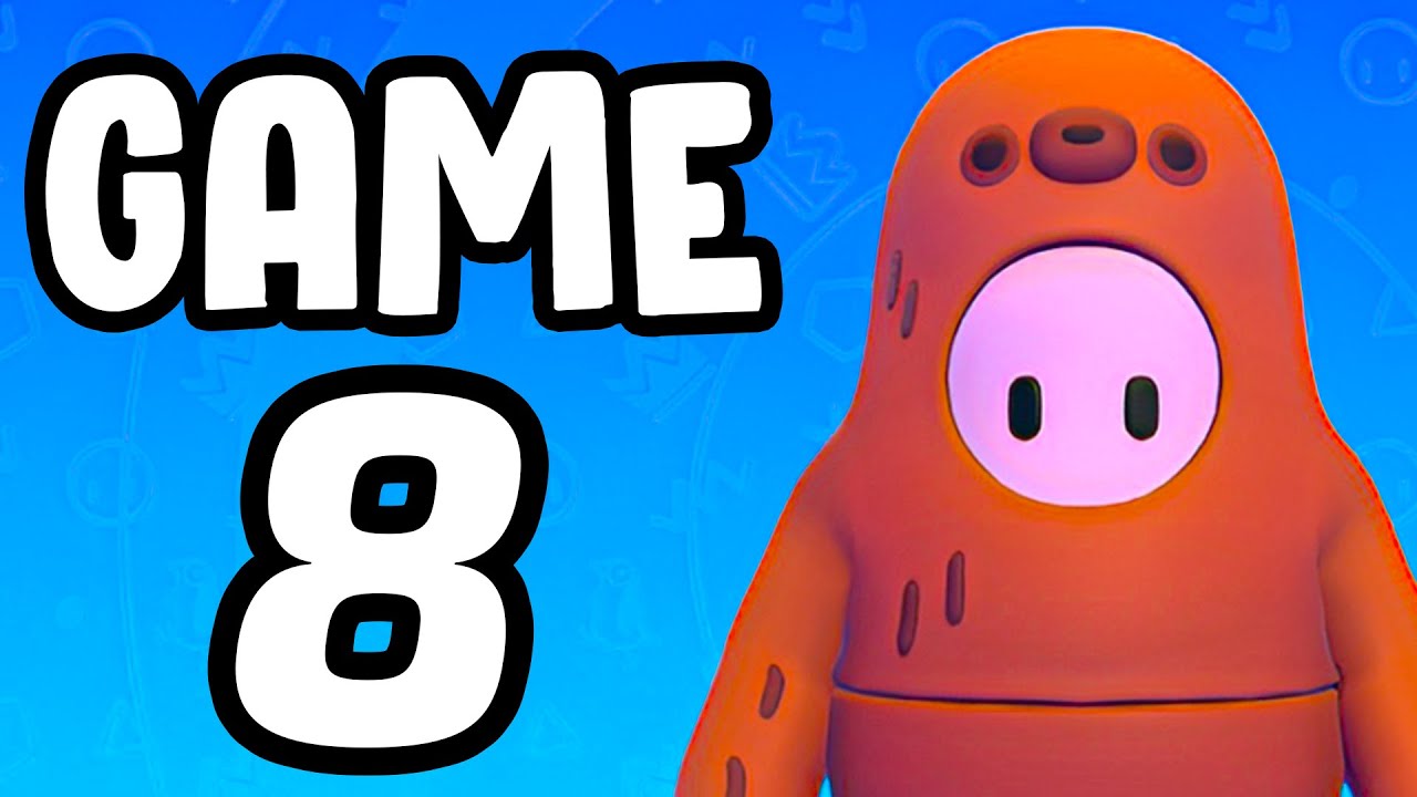 FALL GUYS GAME NUMBER 8 - YouTube