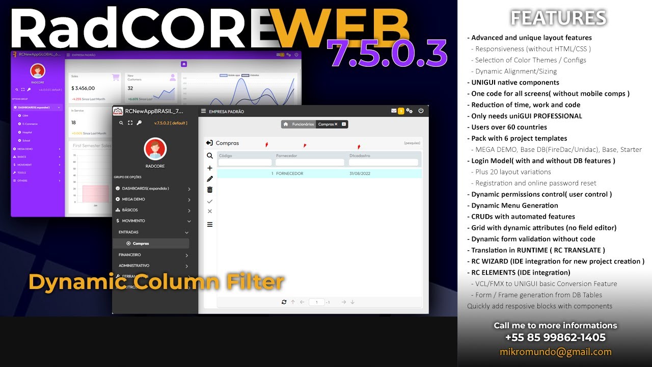 New RadCORE 7.5.0.3 - YouTube