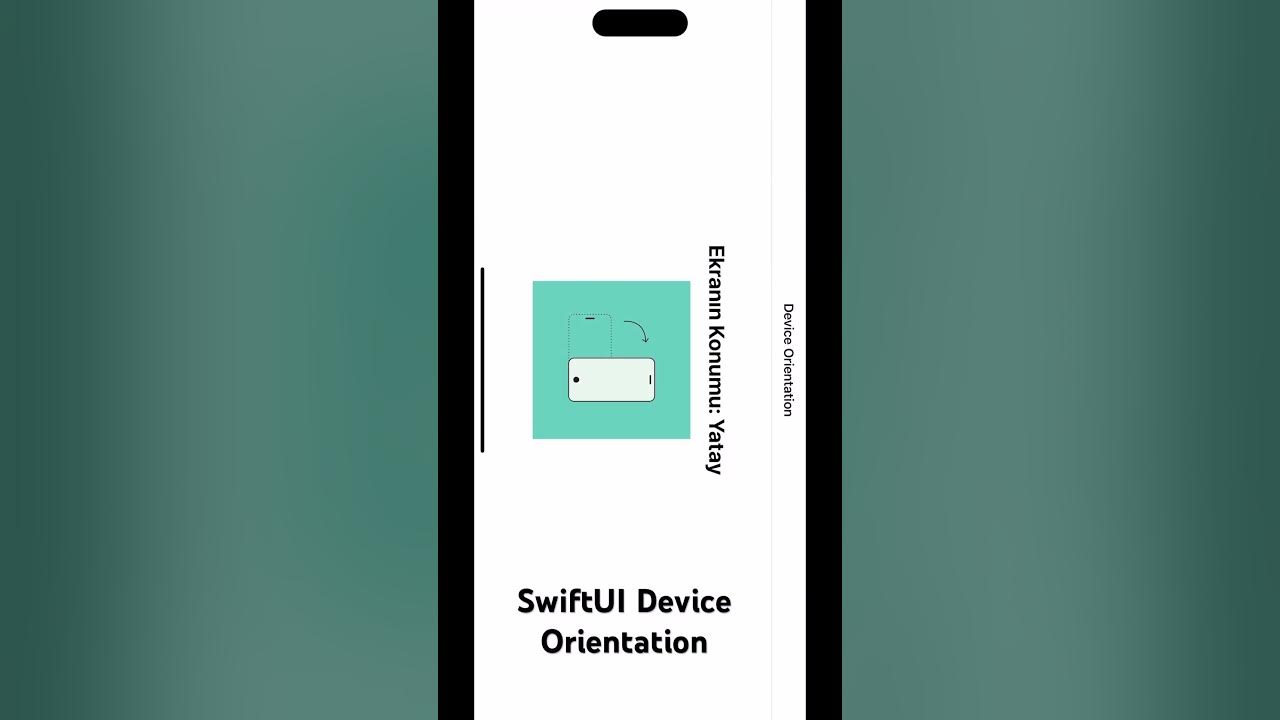 Swiftui Device Orientation With Horizontalsizeclass And