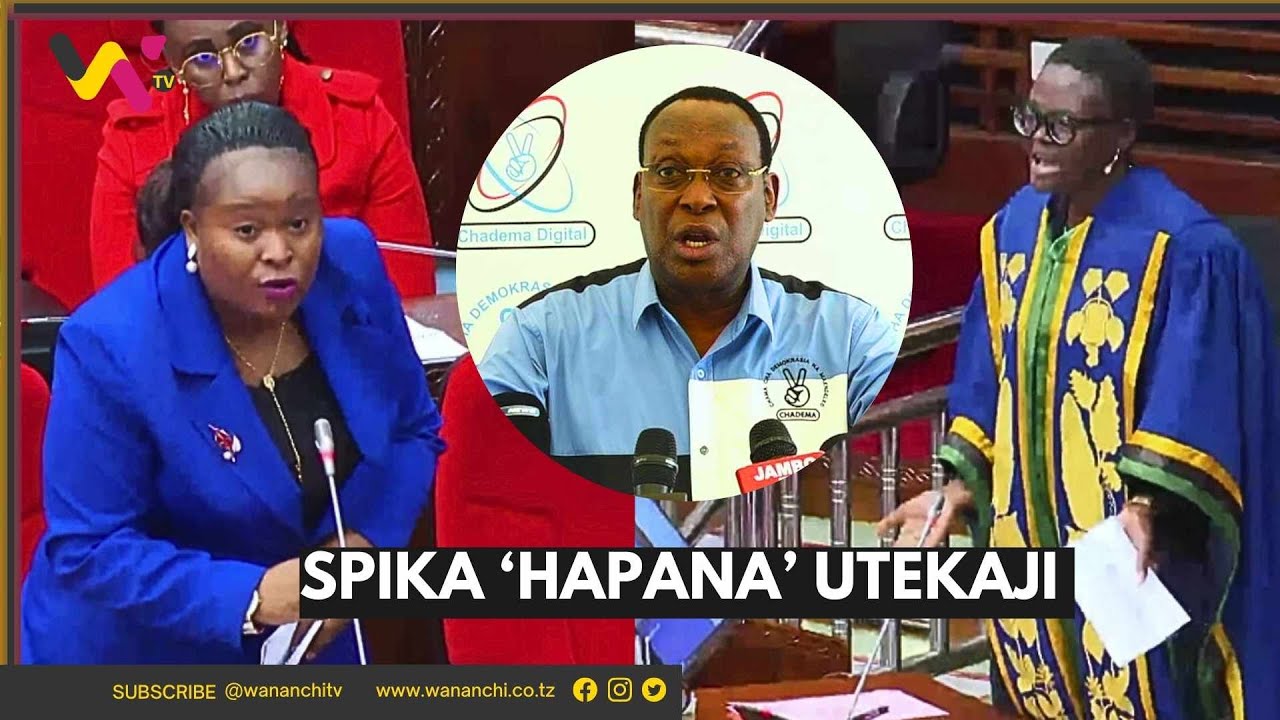 SPIKA TULIA ATUPILIA MBALI UTEKAJI NA MAUAJI KUJADILIWA BUNGENI Bila ...