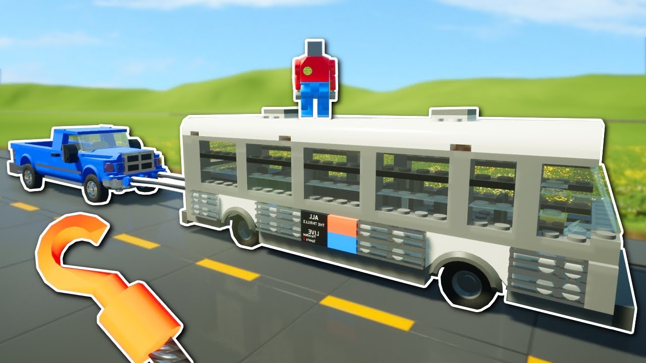 TOWING RACE CHALLENGE! - Brick Rigs Multiplayer Gameplay - Towing RACE ...