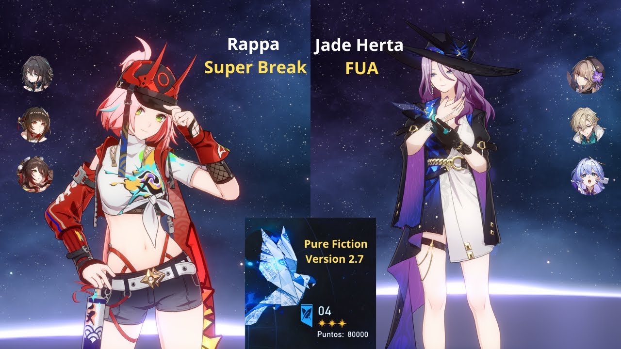 E2S1 RAPPA Superbreak & E0S1 JADE FUA - Pure Fiction 2.7 Piso 4 Honkai ...