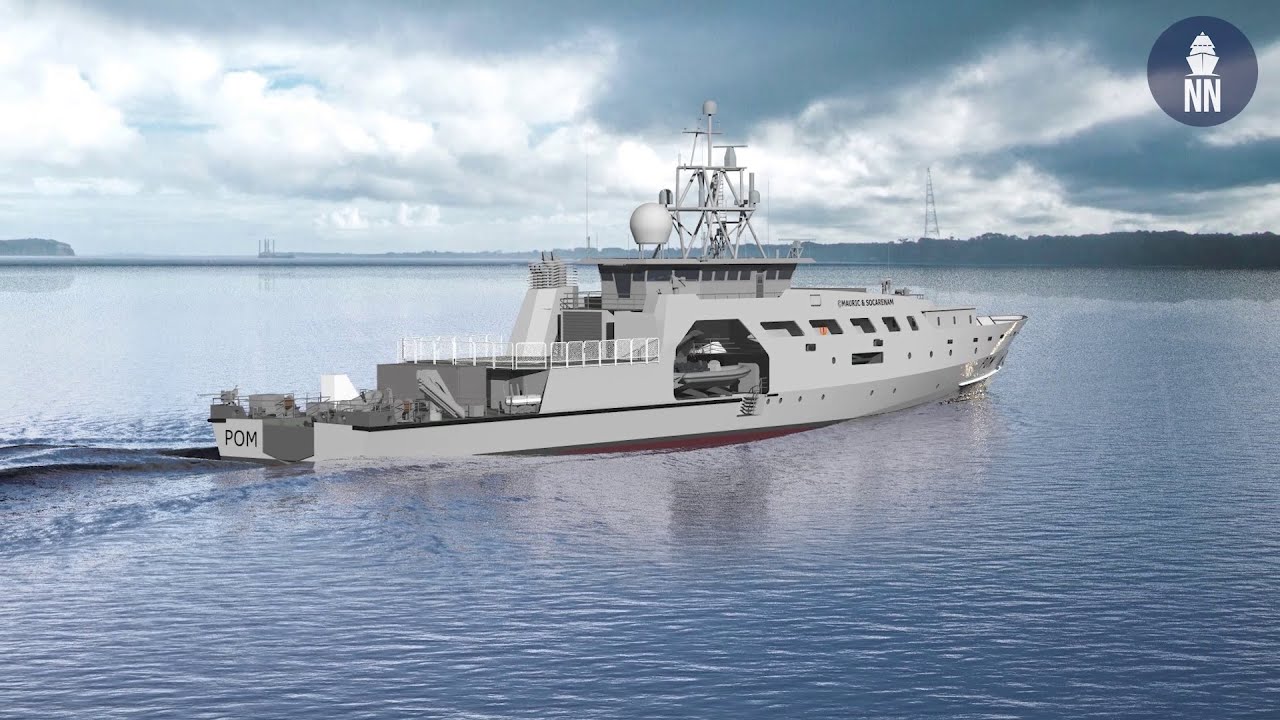 French Navy's future POM Offshore Patrol Vessels built by Socarenam ...
