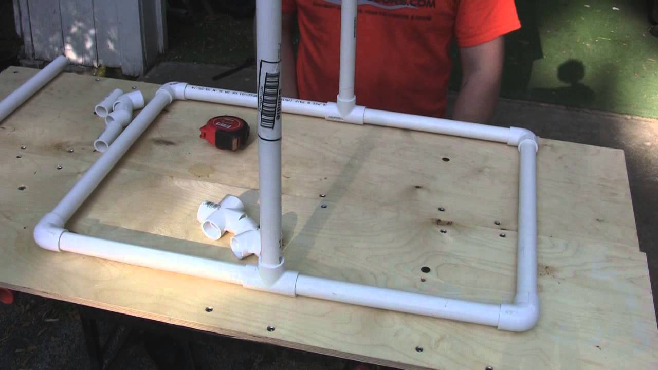 DIY Bowstand - YouTube