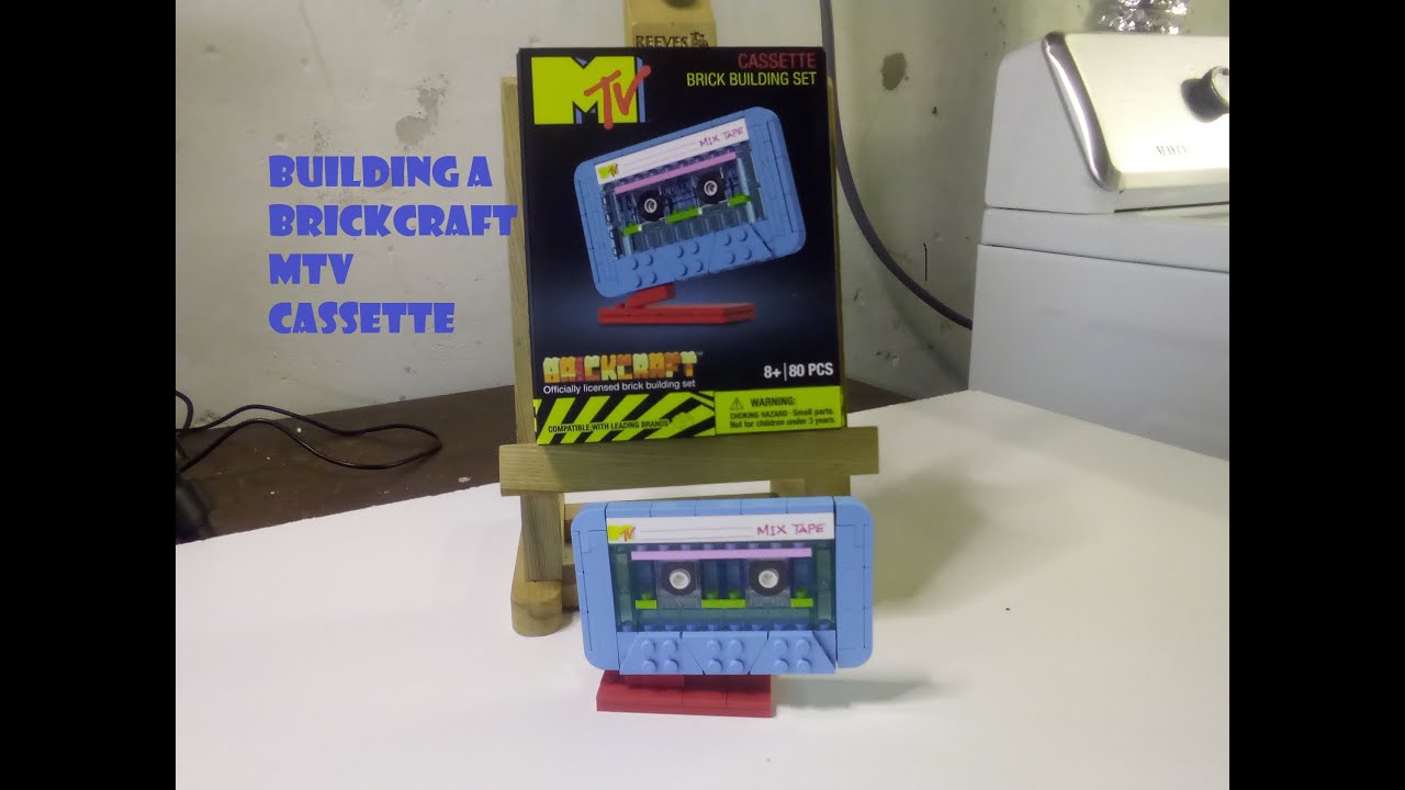 Building a BRICKCRAFT MTV Cassette - YouTube