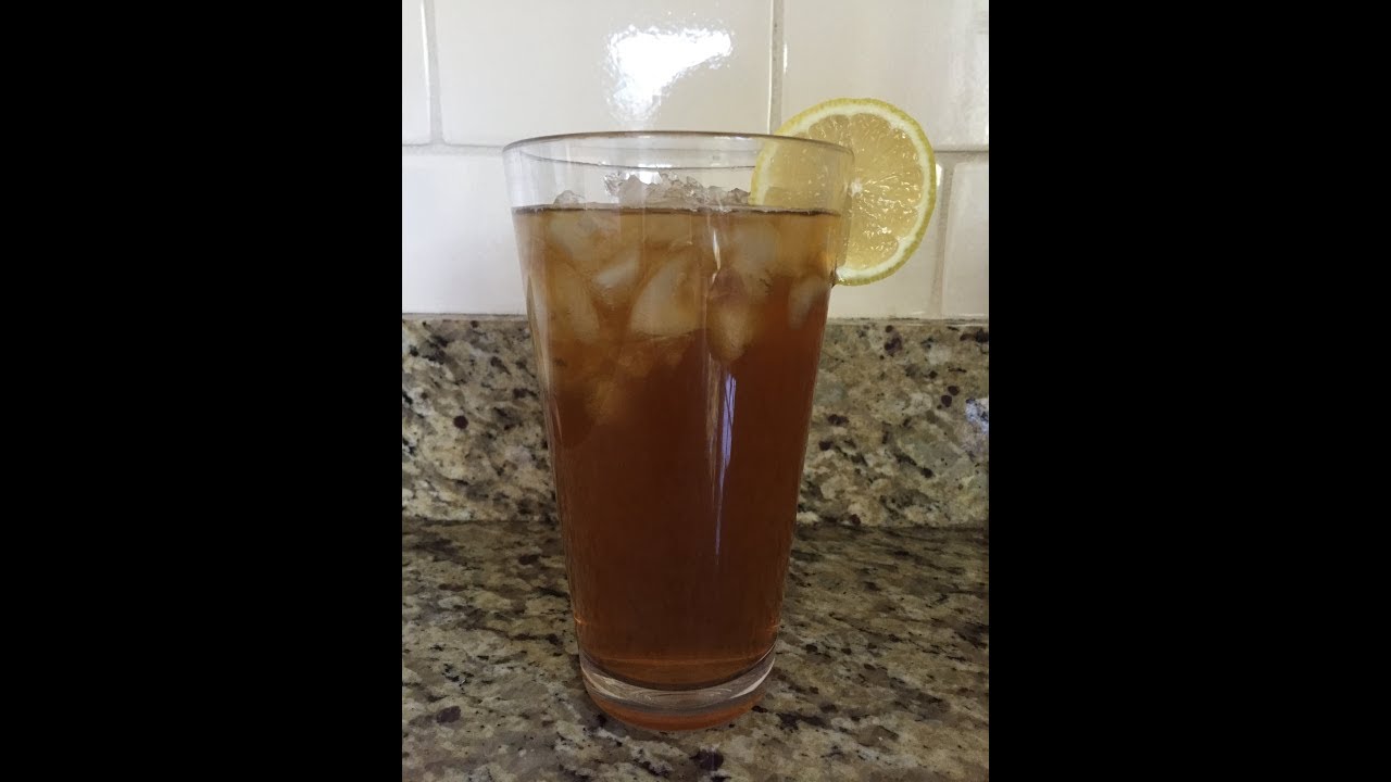 Easy Brazilian Ice Tea Mate Leao with Lemon | recipe - YouTube