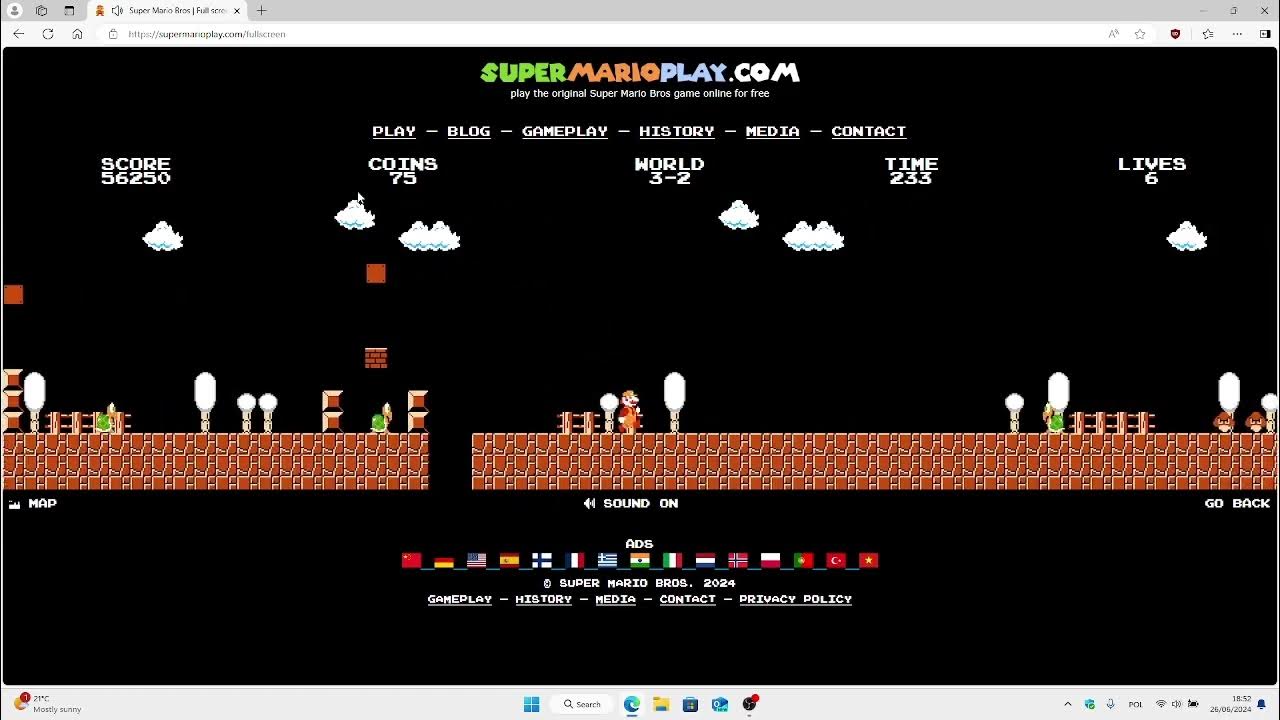 SUPER MARIO BROS GAME #231 - YouTube