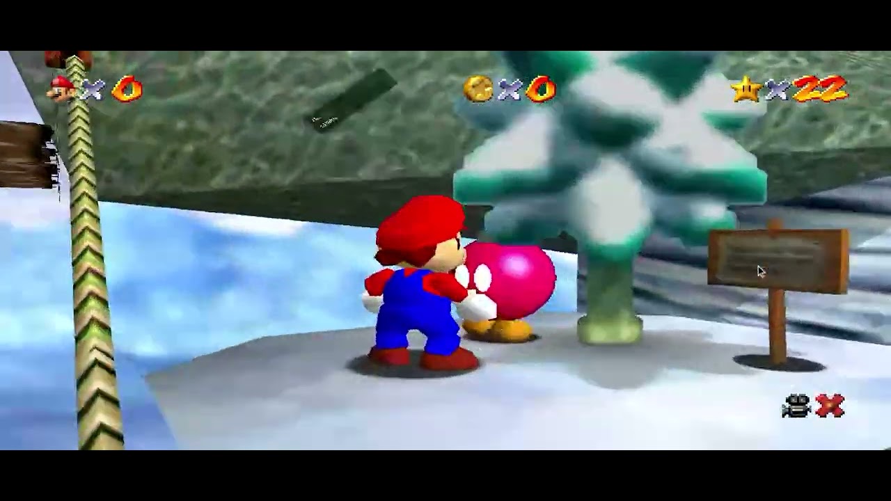 Super mario 64 gameplay - YouTube