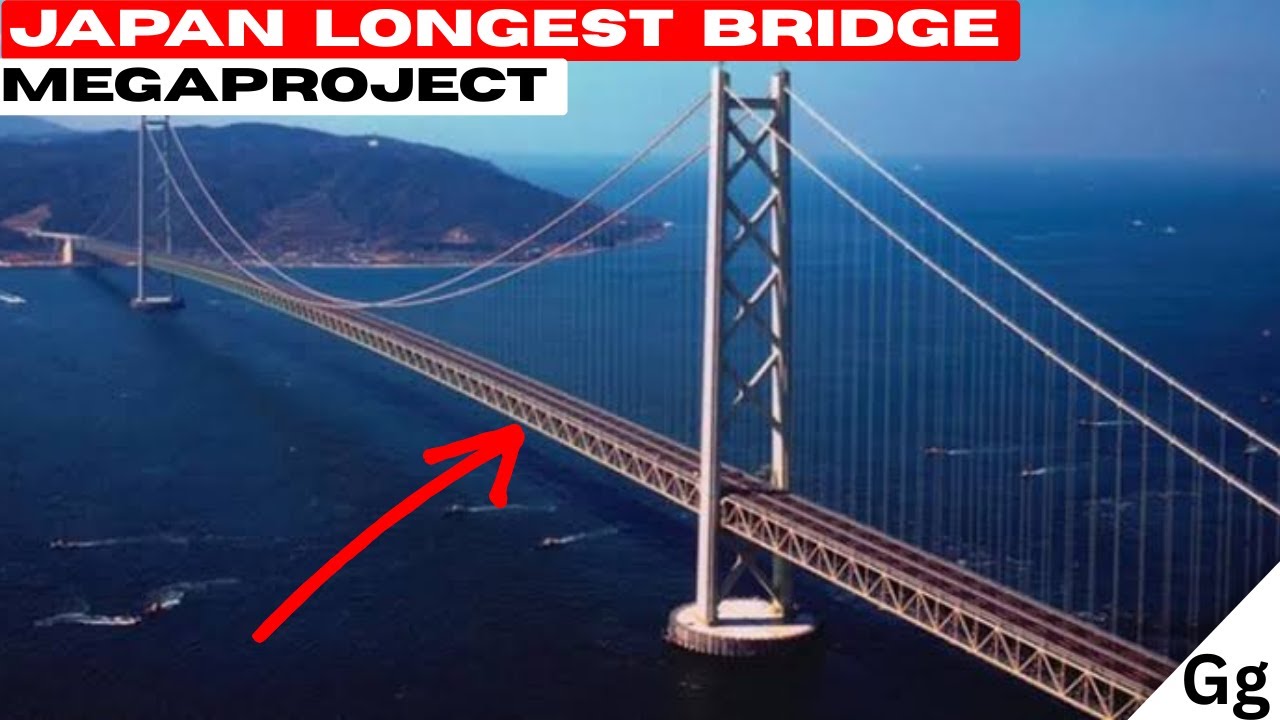 Japan longest bridge megaproject!!! - YouTube