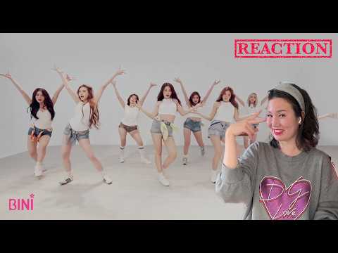 Japanese Reacts to BINI | ’Bikini’ Moving Dance Practice