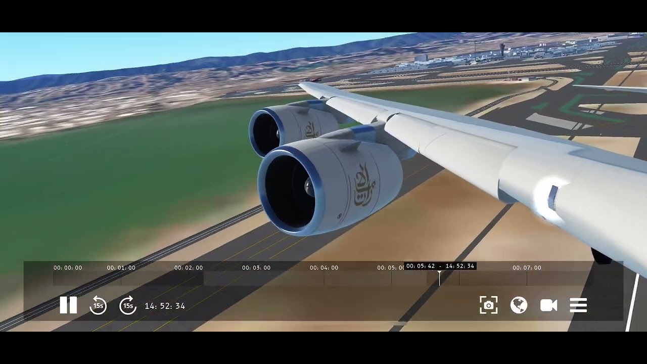 Emirates A380-800 | Infinite Flight | Part 2 (Takeoff + Landing) - YouTube