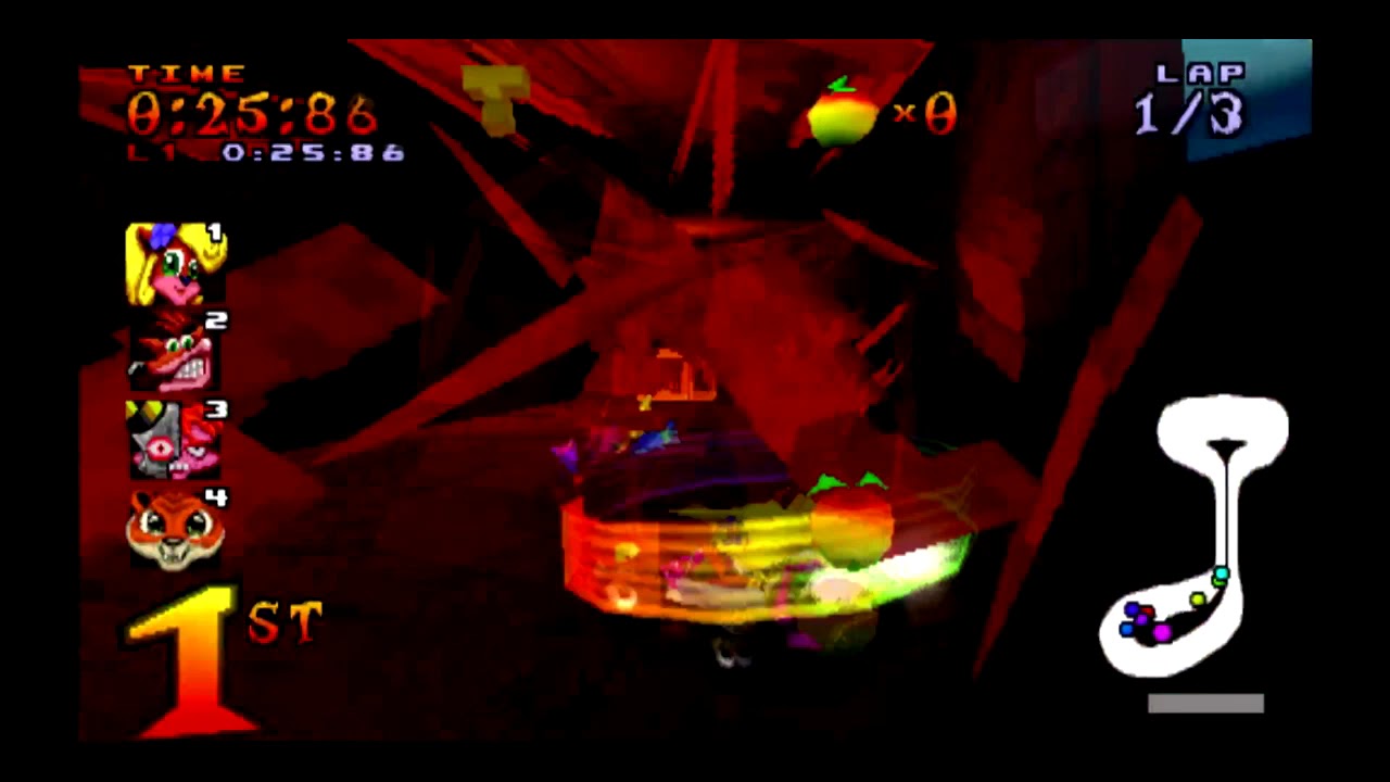 Crash Team Racing Part 4-The Lost Ruins CTR Tokens - YouTube