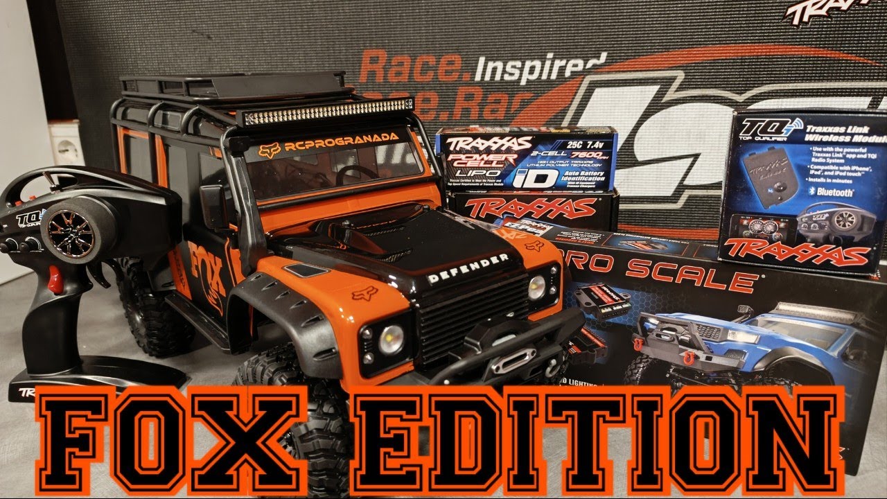 Traxxas Trx4 Defender Fox Edition,Pro scale ,cuidados y mantenimiento ...