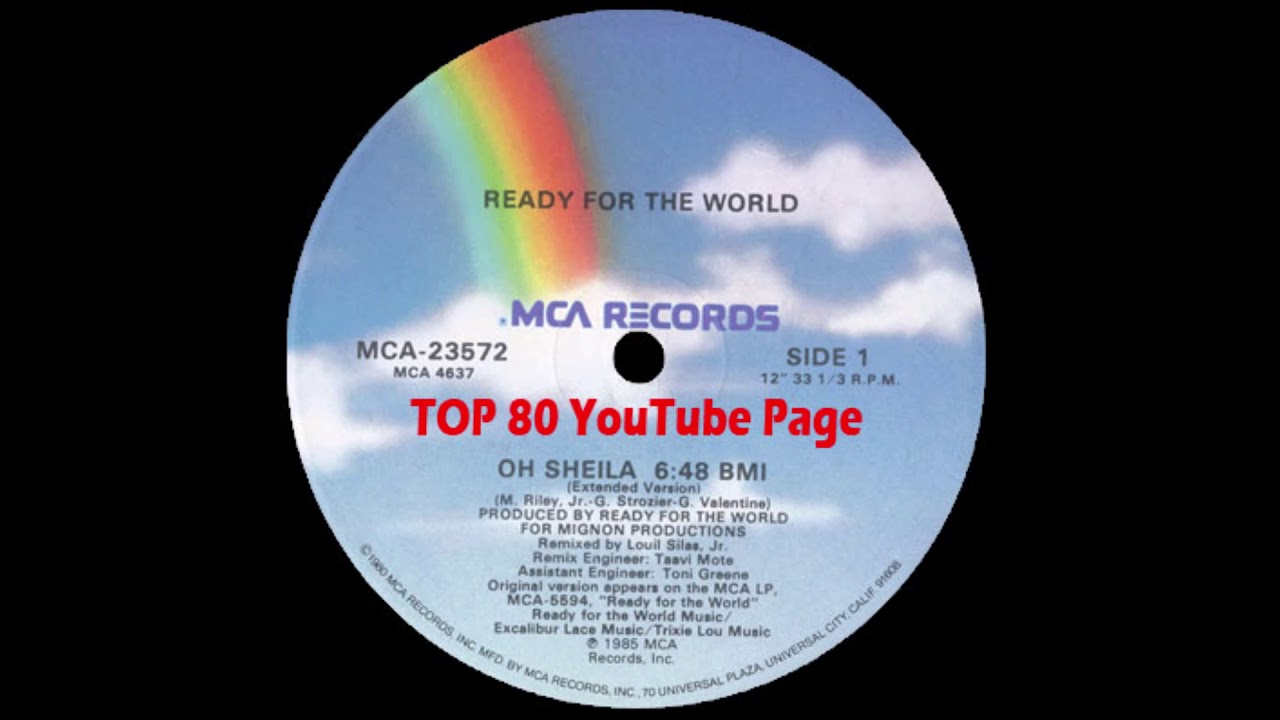 Ready For The World - Oh Sheila (Extended Version) - YouTube