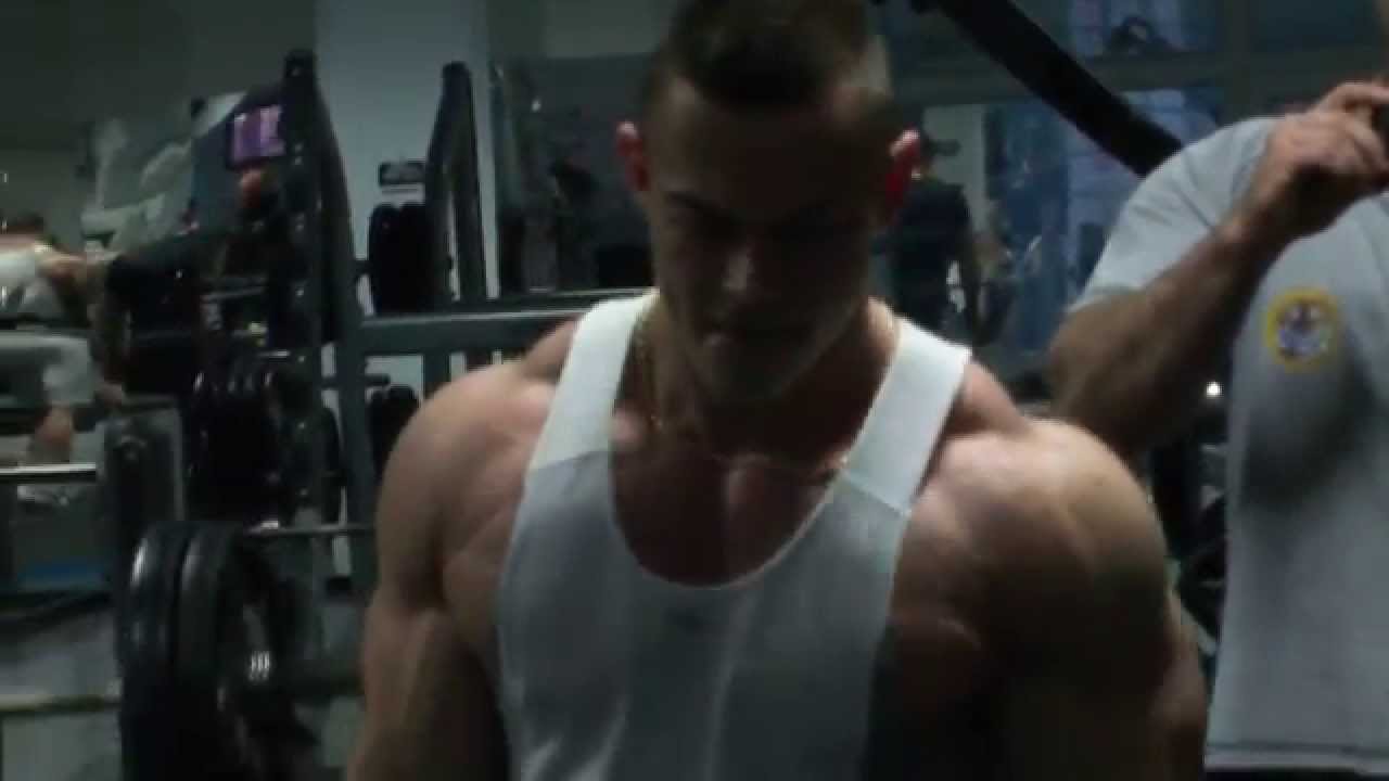 Chera Marius Shoulders workout and posing 2 weeks out from junior ...