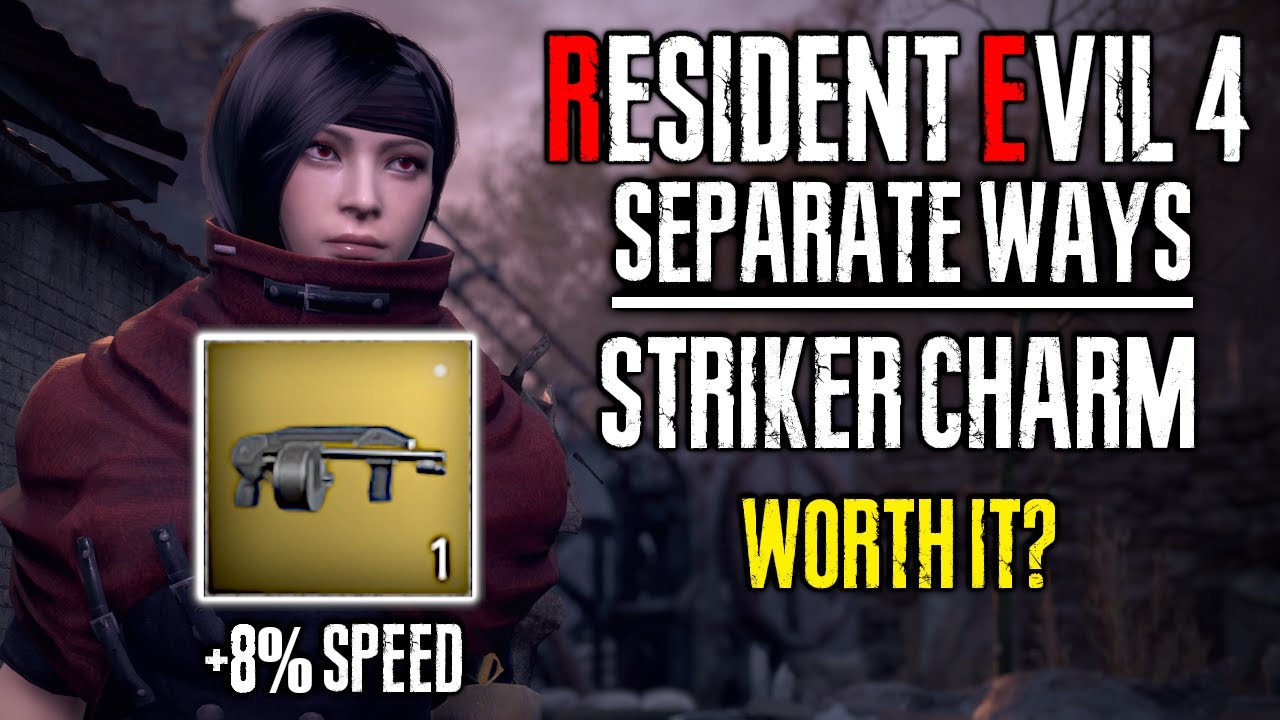Testing the STRIKER CHARM in RESIDENT EVIL 4 SEPARATE WAYS PROFESSIONAL ...