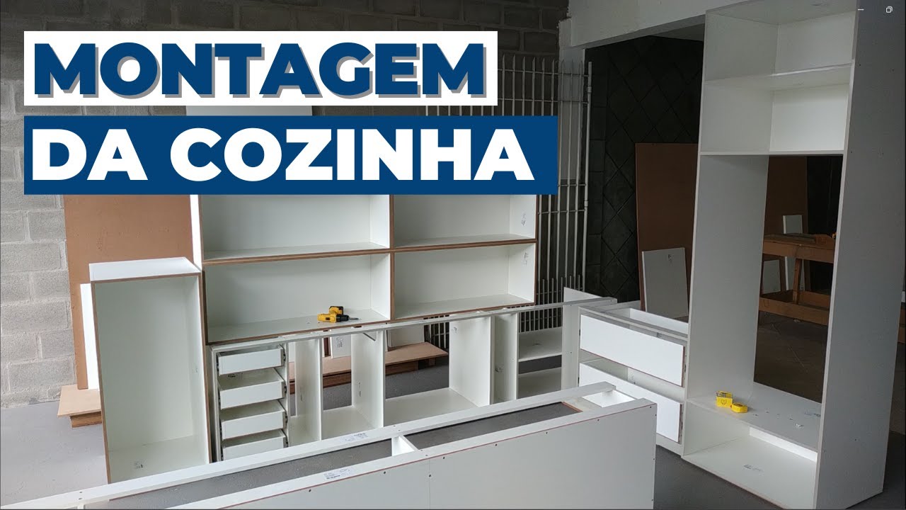 [PARTE 02] MONTAGEM DE COZINHA, MÓDULOS FINALIZADOS. - YouTube