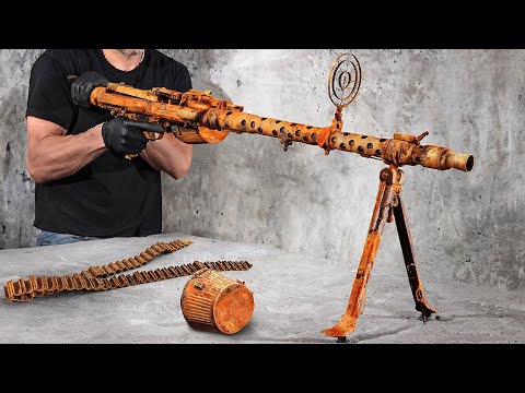 MG34 1940 | Old German Machine Gun Restoration