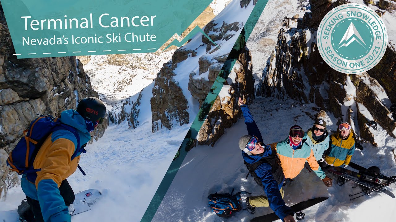 Terminal Cancer Nevada's Iconic Ski Chute // Seeking Snowledge - YouTube