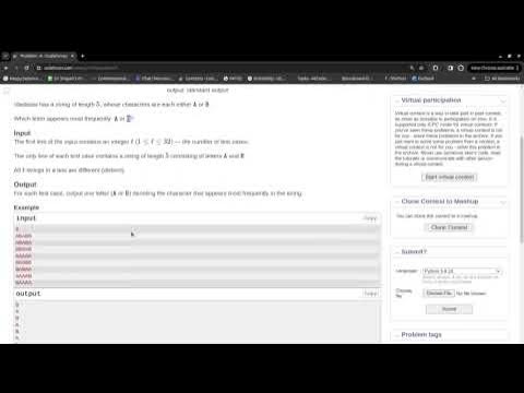 Codeforces Round 928 Div. 4 Problem A - YouTube