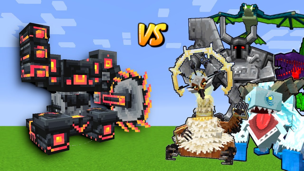 Prowler Vs Mowzie's Mobs in Minecraft - YouTube