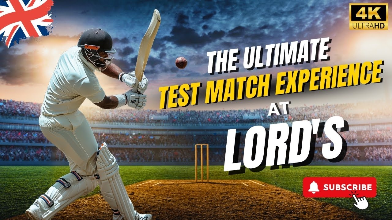 The Ultimate Test Match Experience at Lord's - YouTube