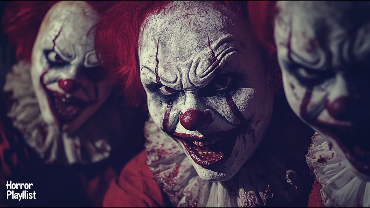 1 Hour Disturbing Horror Music for When Clowns Stare Back - YouTube