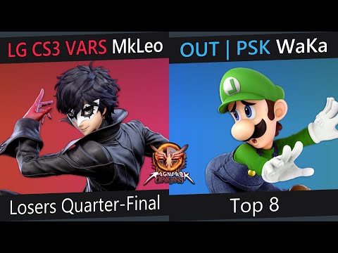 Ragnarok: Origins - MkLeo (Joker) VS WaKa (Luigi) - Top 8 - Losers Quarter-Final