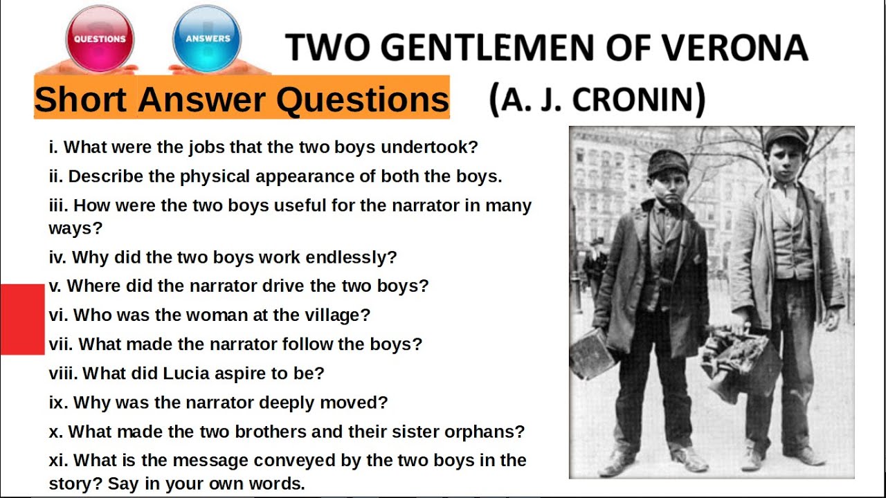 two-gentlemen-of-verona-short-answer-questions-youtube