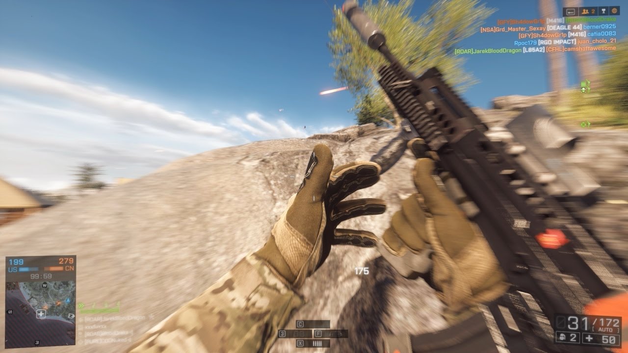 (AUG / L85) Battlefield 4: TDM - Operation Mortar W/ Live Commentary ...