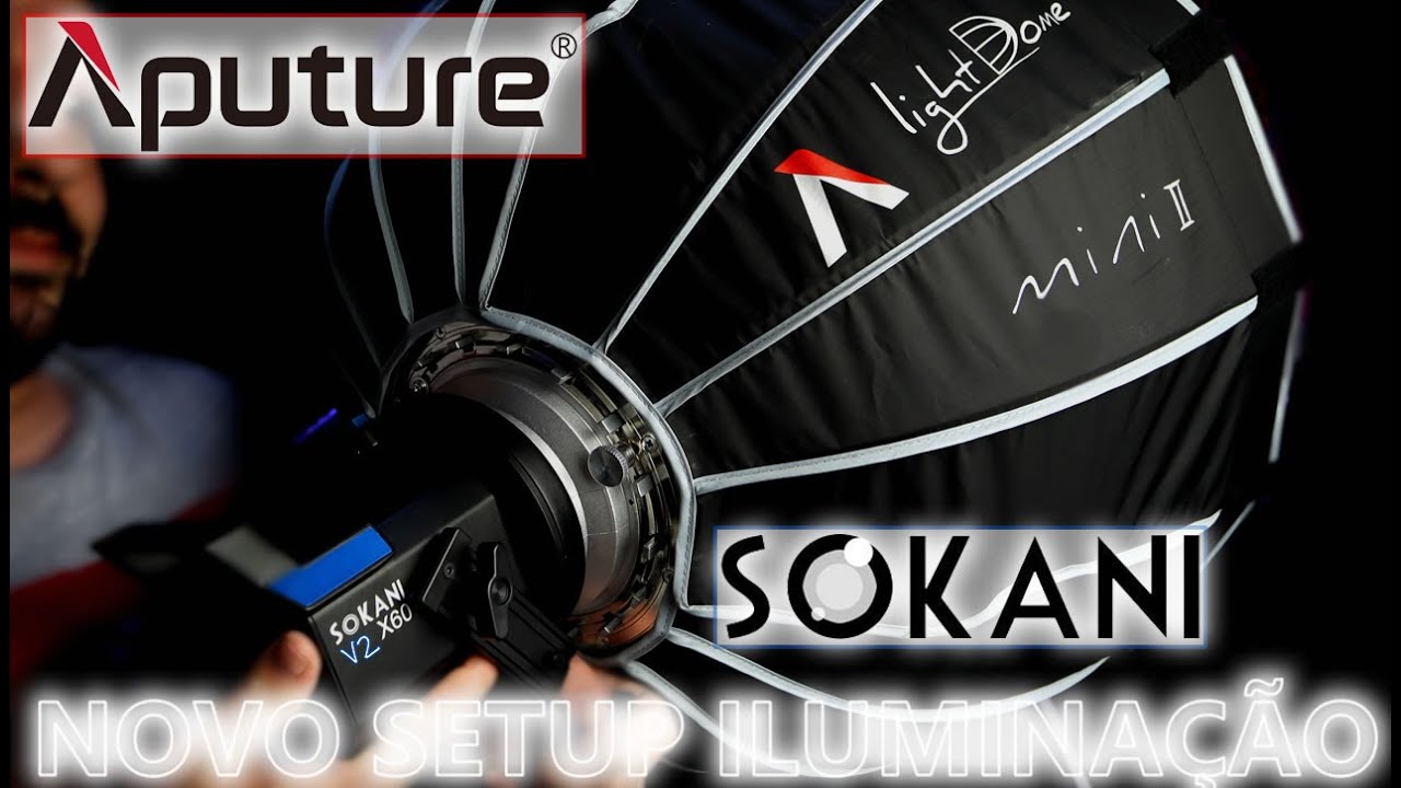 APUTURE Light Dome Mini II Setup | SOKANI X60 v2 | Canon M50 | iPhone ...