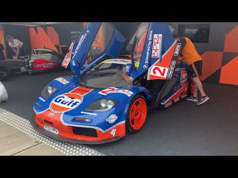 McLaren f1 cold start up at goodwood! - YouTube