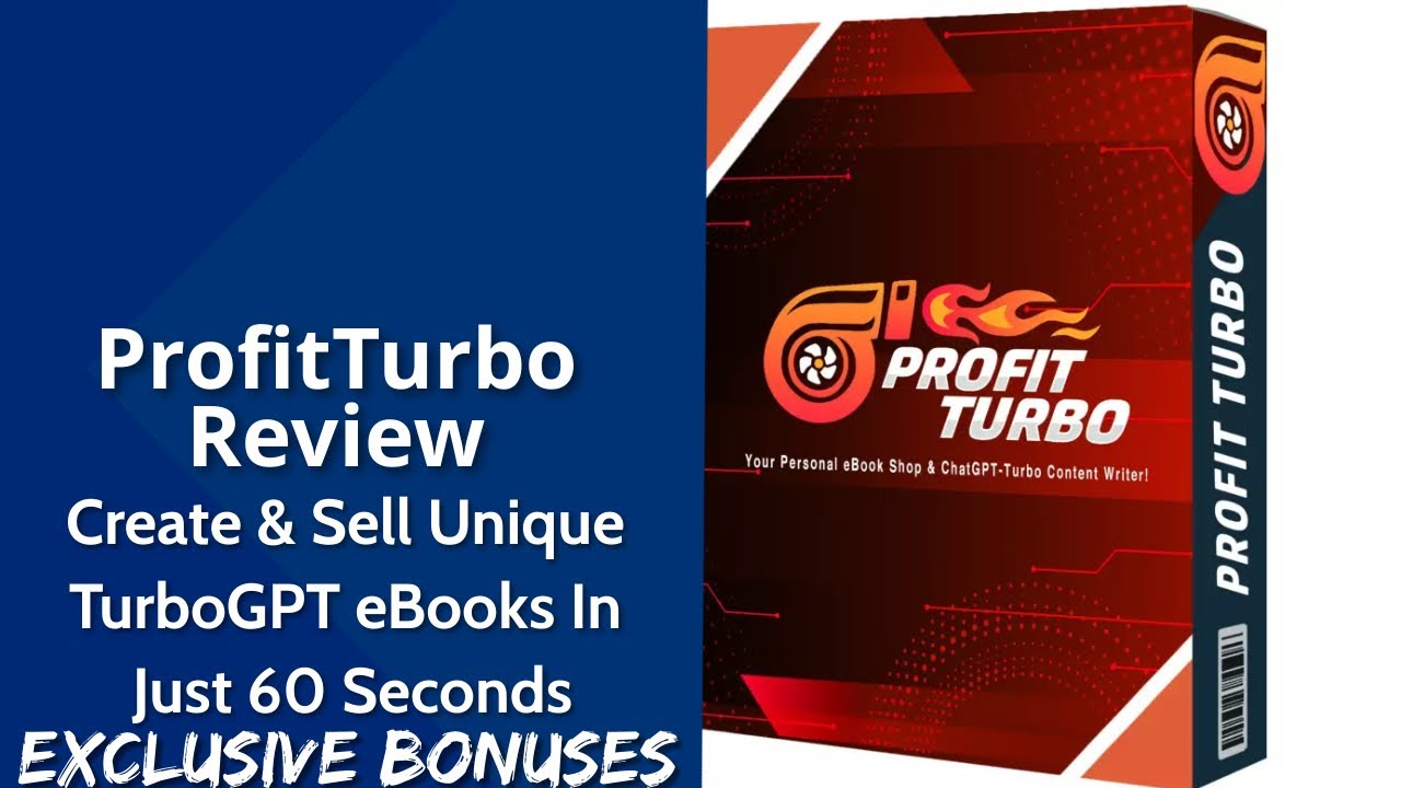 ProfitTurbo Review | Create & Sell Unique TurboGPT eBooks In Just 60 Seconds - YouTube