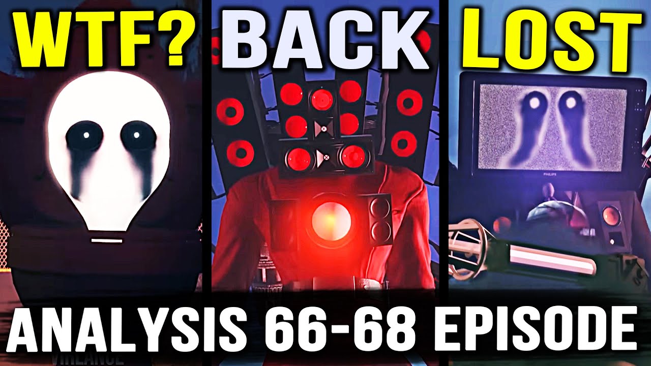 WHO'S PHANTOM TOILET? Episodes 66-68 of Skibidi Wars Analysis Skibidi ...