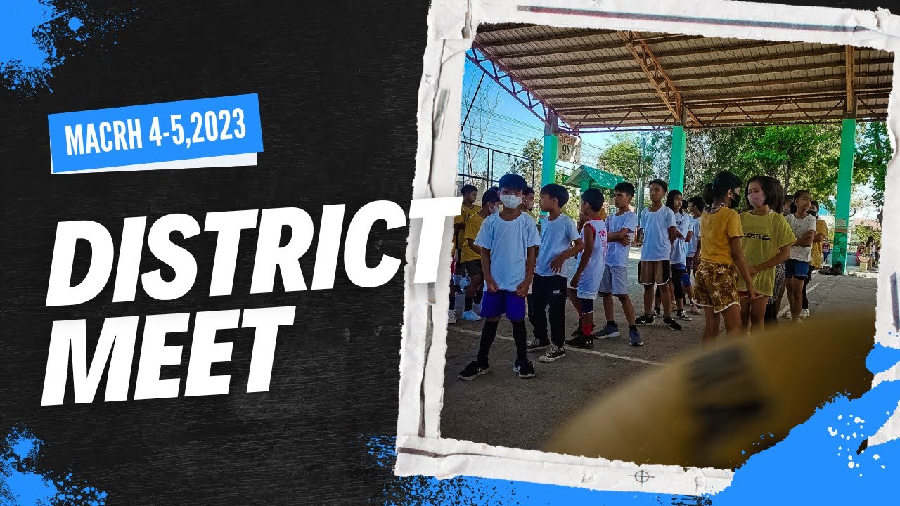 HIGHLIGHTS OF DISTRICT MEET 2 2023 - YouTube