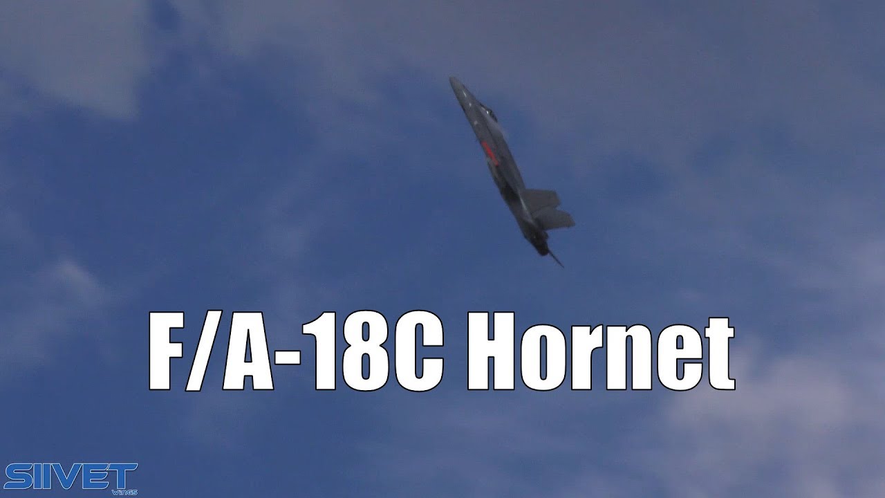 F-18 Goes Cobra Twice - High Alfas - Seinäjoki Airshow 2017 - YouTube