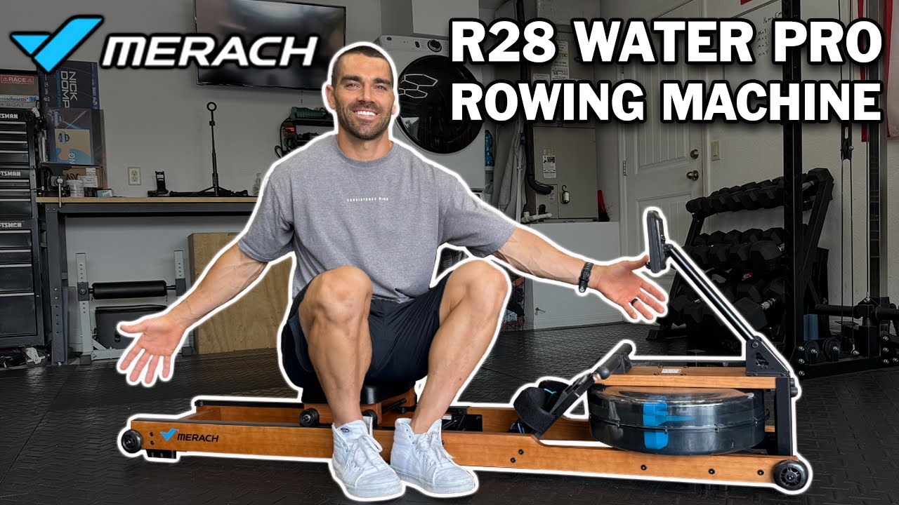 Trying the Merach R28 Water Pro Rowing Machine - YouTube