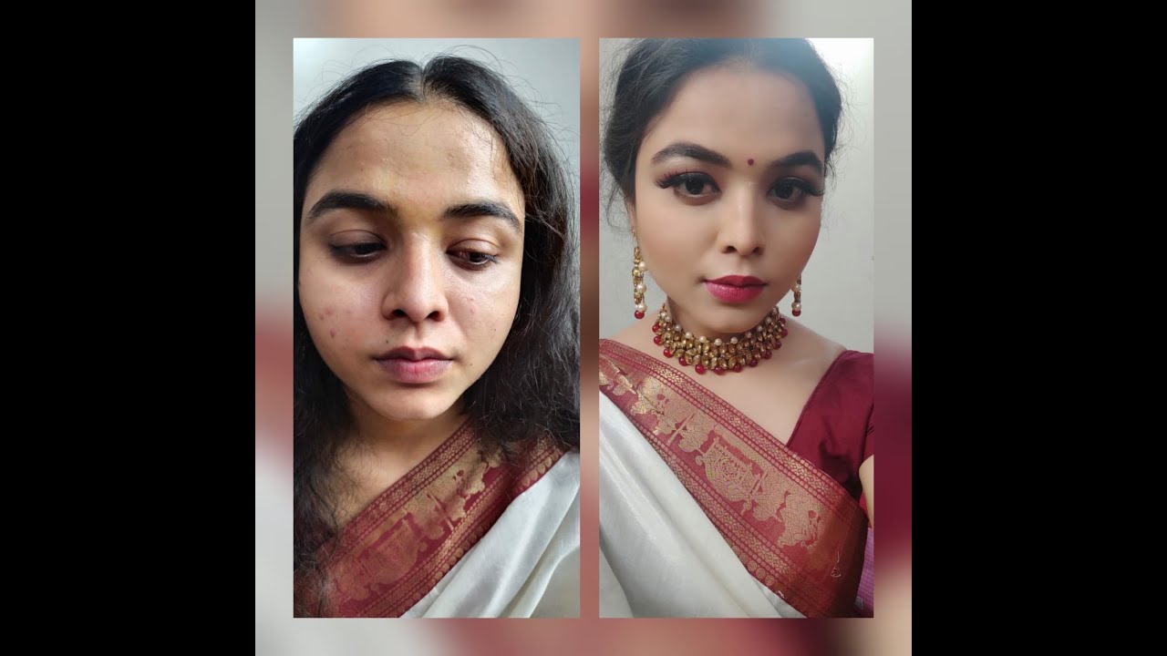 Traditional Makeover by Danishka Makeovers | Indian Traditional Bengali ...