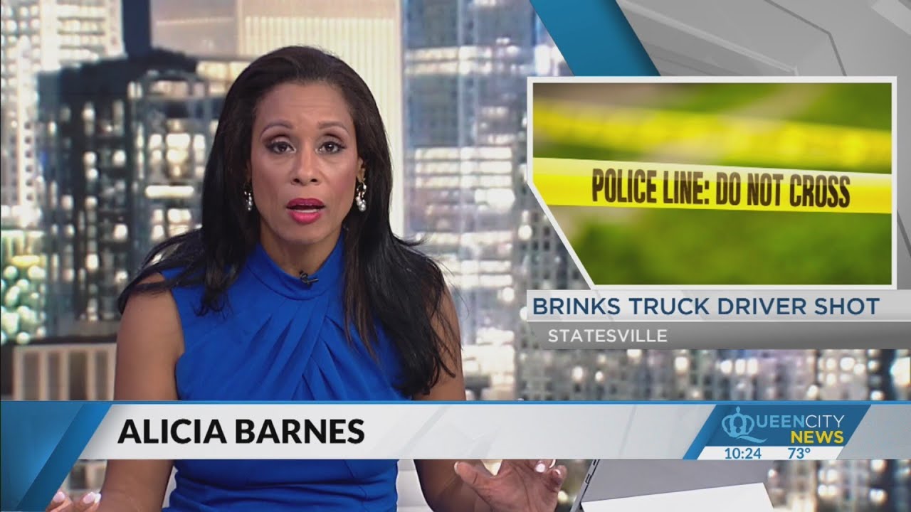 Brinks driver shot outside Statesville CVS - YouTube