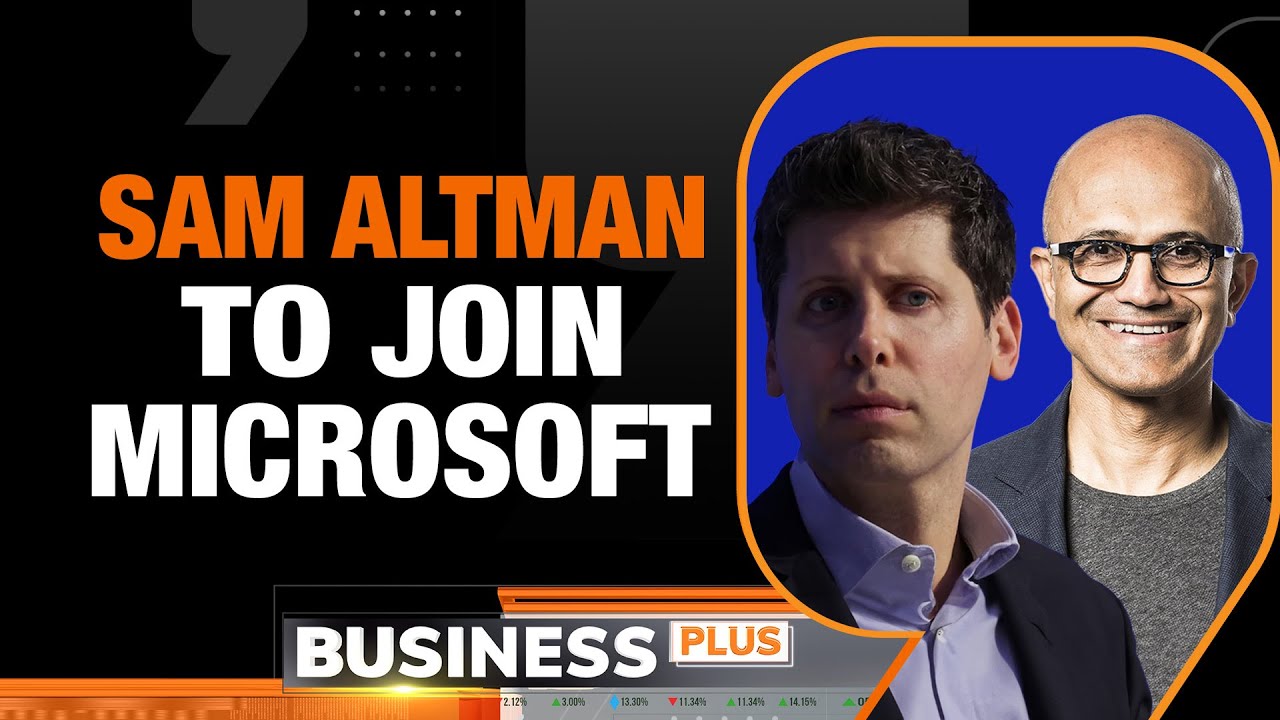 Sacked OpenAI CEO Sam Altman Joins Microsoft| All You Need To Know ...