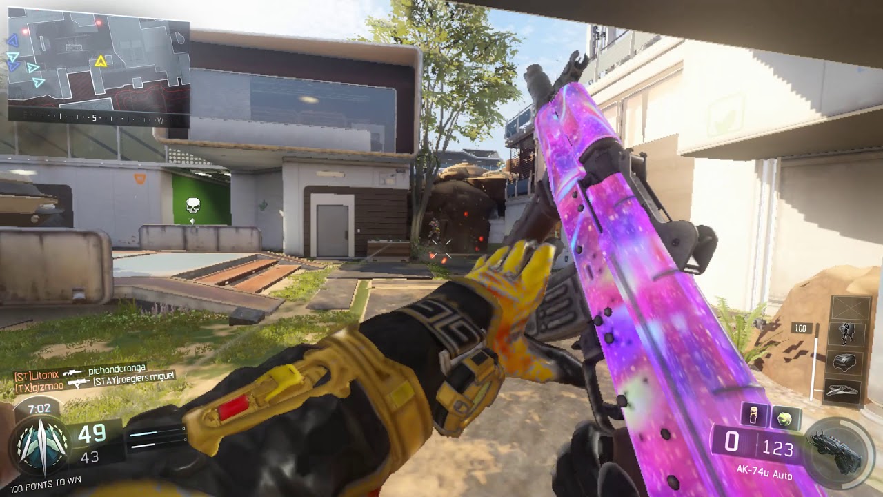 COD BO3: AK-74 Gameplay Combine-TeamDeathmatch - YouTube