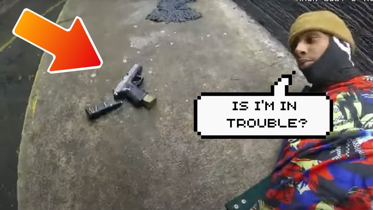 ATLANTA GOON GET ARRESTED IN THE DUMBEST WAY POSSIBLE BY BUMPING INTO ...