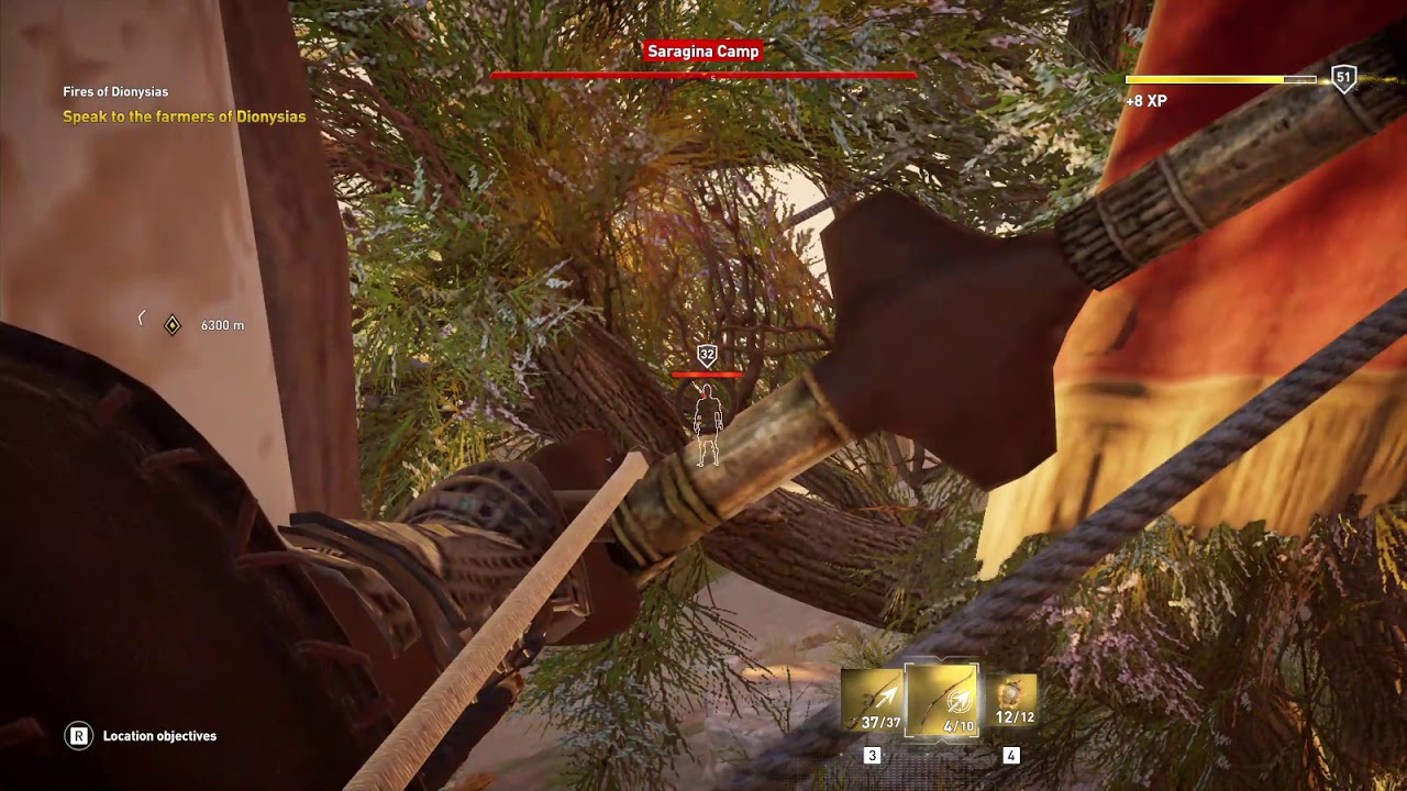 Saragina Camp | Hidden One Bayek | Assassin's Creed Origins - YouTube