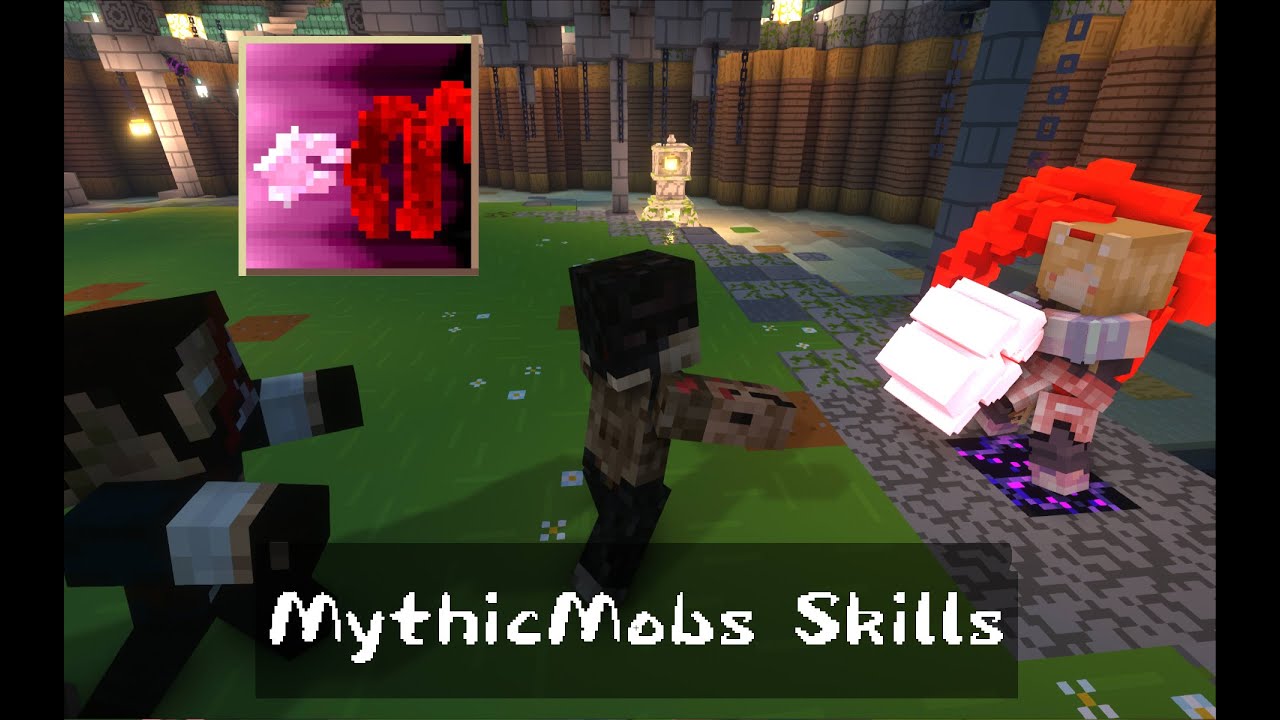 Minecraft RPG Skills ⊹ 螺旋加速-粉晶砲擊 - YouTube