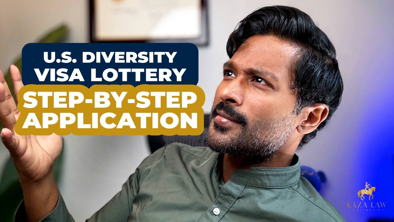 U.S. Diversity Visa Lottery Step-By-Step Application - YouTube